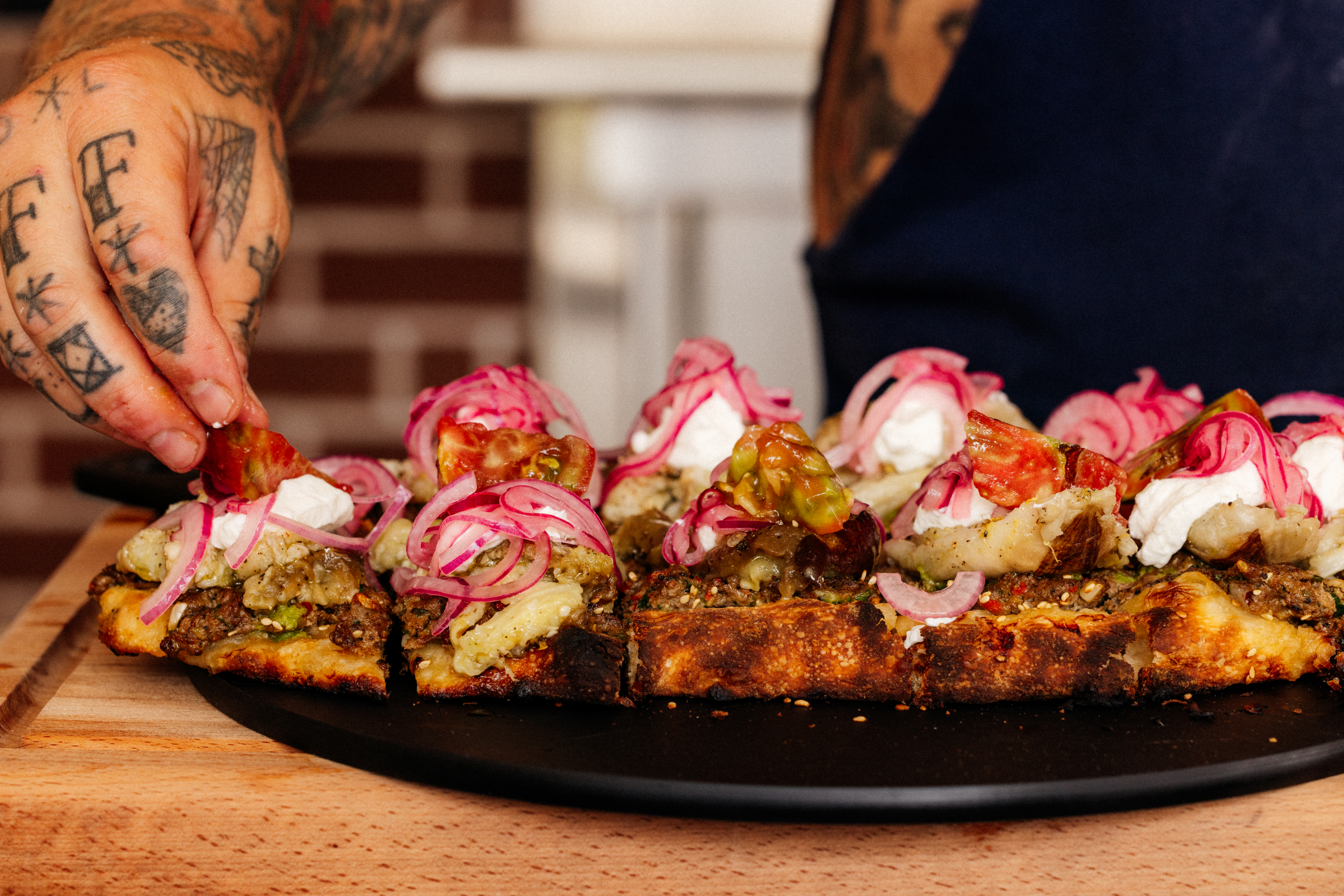 Spicy Lamb Flatbread – Gozney