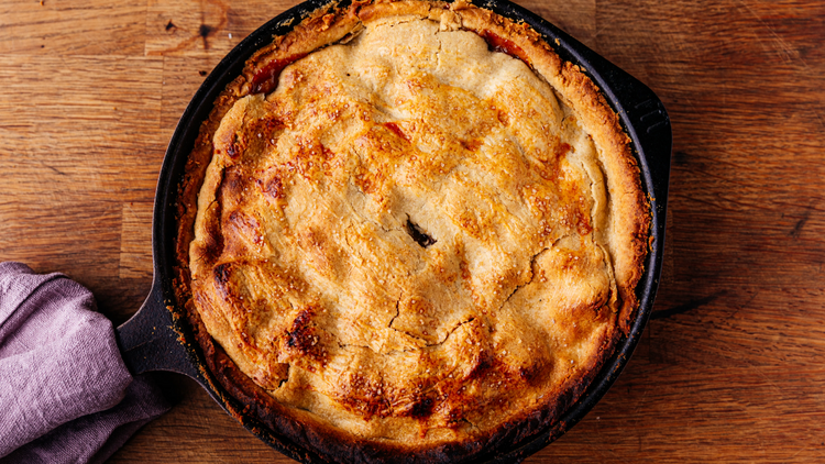 Skillet Pan Apple Pie – Gozney